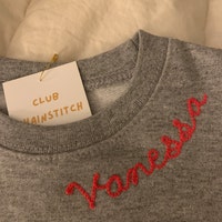 Personalized Neck Text. Custom Word Sweatshirt. Personalized - Etsy