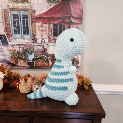 Crochet Pattern: Timothy the T-rex - Etsy Australia
