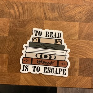 Magic Book Stack Sticker Bookish Sticker Kindle Sticker - Etsy