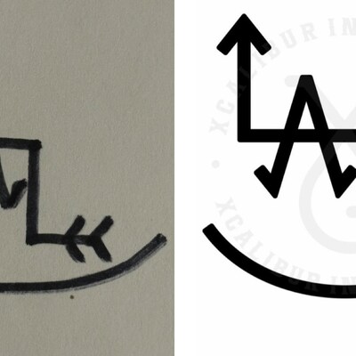 SVG & PDF File Cattle Brand Clipart Set, Cattle Brand Symbols Pdf ...