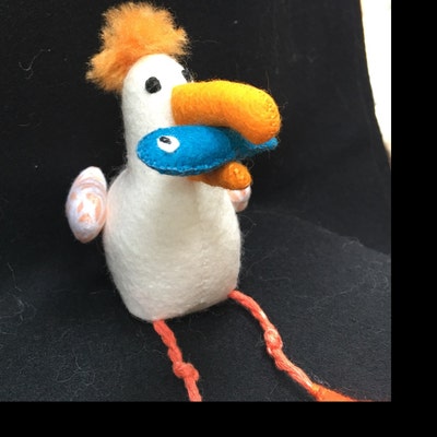 Tomston the Seagull Sewing Pattern Plush / PDF Soft Toy Bird Sewing ...