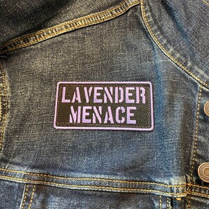 Lavender Menace Patch - Etsy