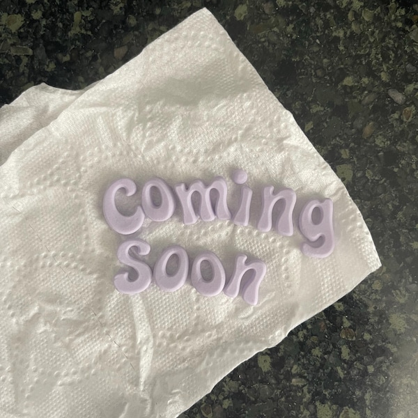 CUSTOM EDIBLE LETTERS - Fondant Letters - Cake Letters - Cake Topper ...