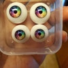 Chronic Art Dolls Resin Rainbow Eyes for Alternative Reborn Dolls & Bjds *FREE Shipping** - Etsy