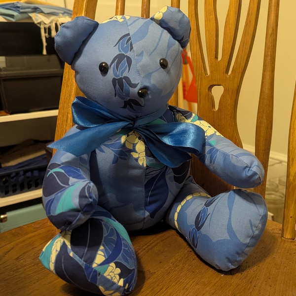 SIMPLE! Memory Bear Pattern 18" -mamie Bear- With VIDEO Tutorial | Easy ...