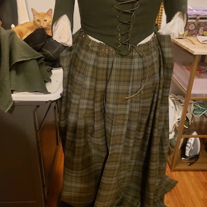 OUTLANDER Earasaid in Authentic Premium Wool Officially | Etsy