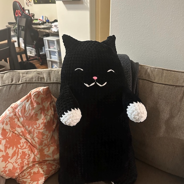 Big Long Cat Crochet Pattern. Create You Own Big Long Cat Amigurumi ...