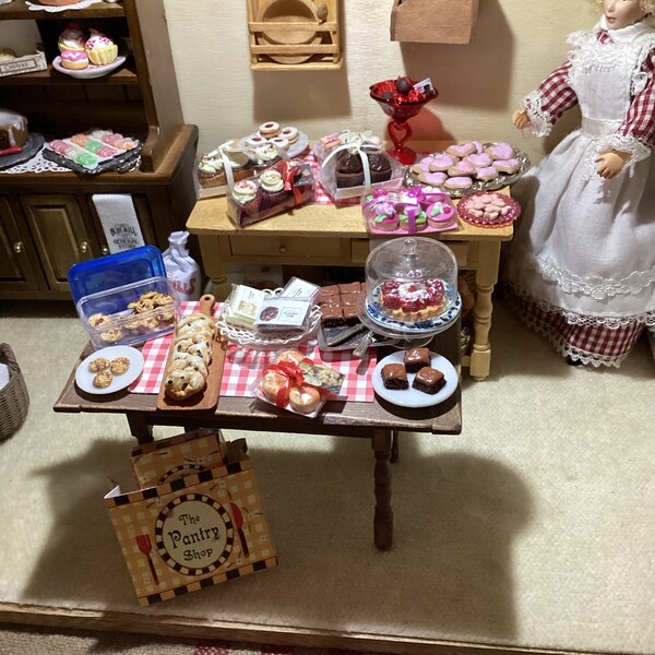Dolls House Sweet Shop Pick and Mix. 10 X Assorted Retro Authentic ...