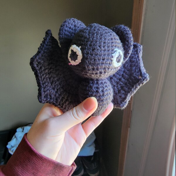 Bat Rattle, Goth Baby, Crochet, Bat Nursery, Alternative Style ...
