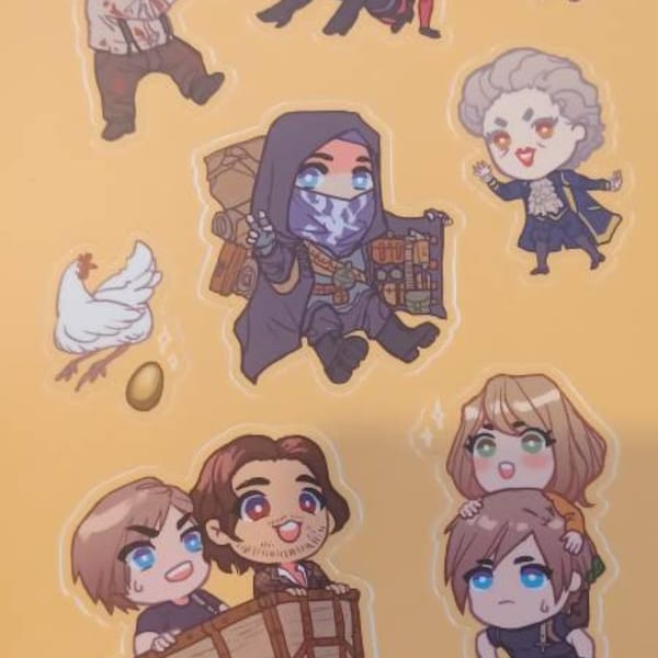 RE4 Kiss-cut Vinyl Sticker Sheet - Etsy Canada