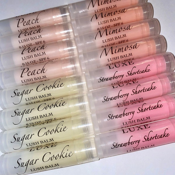 200 Lipstick Cap Labels, 1/2" Round, Printed With Black Ink on White ...