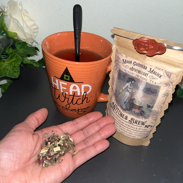 Witches Brew...organic Herbal Loose Leaf Tea, Caffeine Free ~ Ritual ...