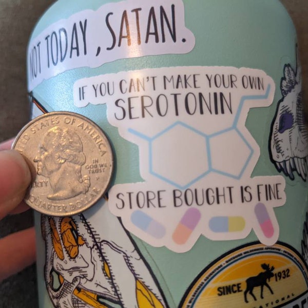 If You Can’t Make Your Own Serotonin Store Bought is Fine Sticker ...