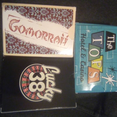 Gomorrah Playing Cards Fallout New Vegas In-game Design Inspired - Etsy