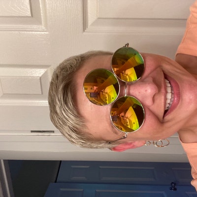 Third Eye Sunglasses, PINK TRANSPARENT LENSES Free Cleaning Pouch Ships ...