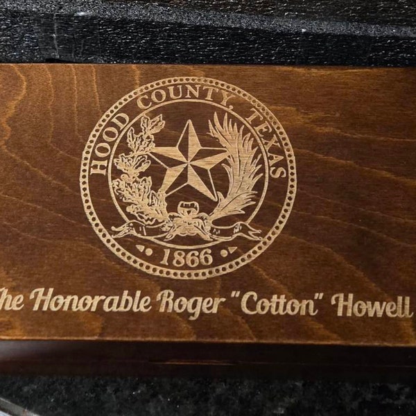 Personalized Judge's Gavel and Sound Block, Custom Engraved Handwriting ...