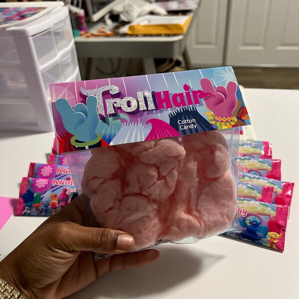 INSTANT DOWNLOAD, Trolls Candy Label, the Thing, Treat Bag Toppers ...
