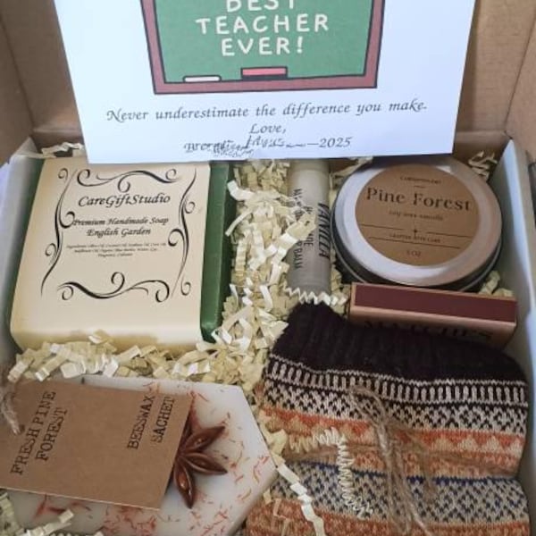 Thank You for Helping Me Grow, Thank You Basket, Thank You Gift Box for ...