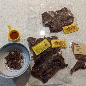 Mexican Carne Seca Machaca All Natural, Shredded Beef Jerky - Etsy