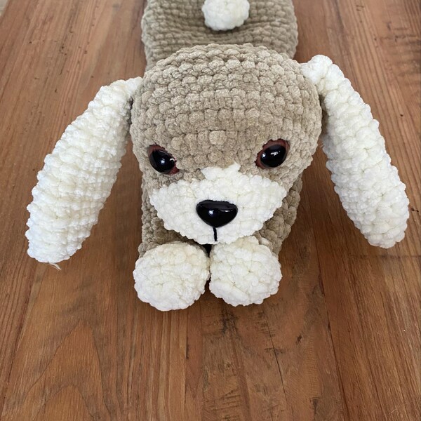 Crochet Puppy Snuggler Pattern: Amigurumi Dog Lovey (PDF Pattern) - Etsy