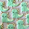 Cute Axlotl Cookie Cutter, Axolotl Gifts, Fondant Clay Cutter, Gift for ...