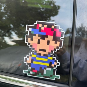 EARTHBOUND Characters 8bit Sprite Vinyl Decal From Choose a - Etsy
