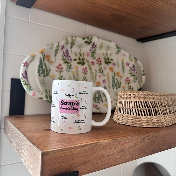 Personalized Ramadan Mug: Islamic Coffee Cup, Ramadan Mubarak Gift ...