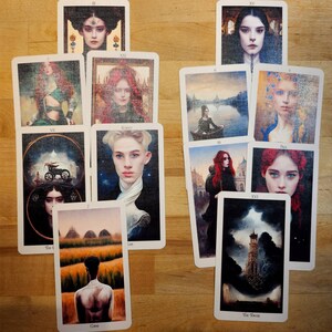 Lilith & the Machine Oracle Deck 50 Cards, Fully Illustrated ...