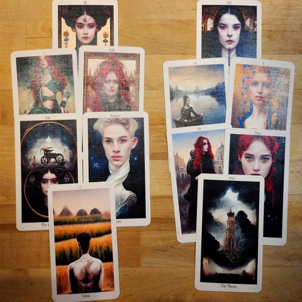 Lilith & the Machine Oracle Deck 50 Cards, Fully Illustrated ...