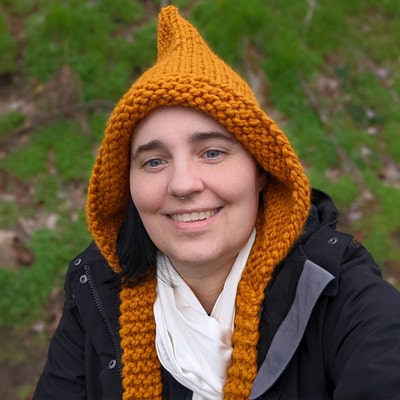 Adult Pixie Hat, Elf Hat, Chunky Knit Hat, Womens Hat, Winter Hat, Knit ...