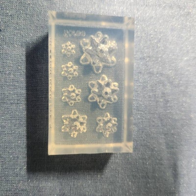 Silicone Mold, Alphabet Mold, CURSIVE Type Soft Mold for Polymer Clay ...