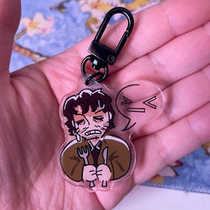 Jerma Jermiku Holographic Keychain - Etsy