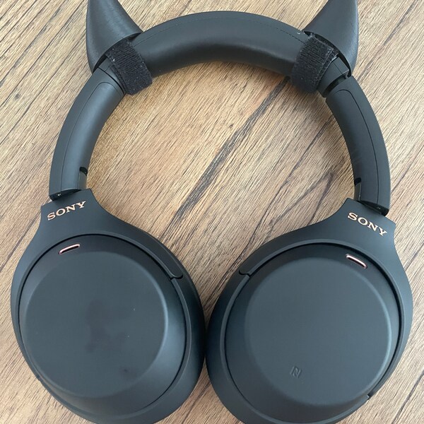 Mini Horns Attachment for Headset, Tiny Imp Demon Horn, Live Streaming ...