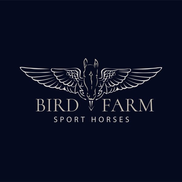 Custom Equestrian Logo - Horse Head Logo - Equine - Custom Horse Logo ...