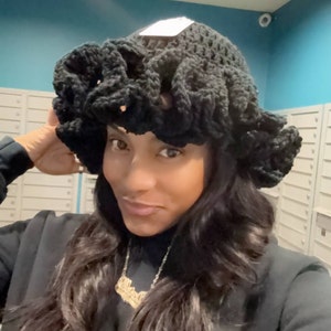 Crochet Ruffle Appa Hat: Custom - Etsy