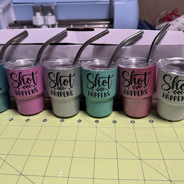 Shot Glass Quotes Svg Bundle, Shot Svg, Shot Glass Wrap Svg, Tequila ...