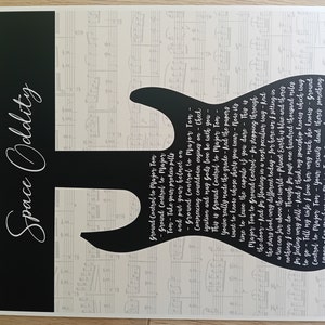 Bespoke Personalised Custom Song Lyrics Print First Dance - Etsy UK