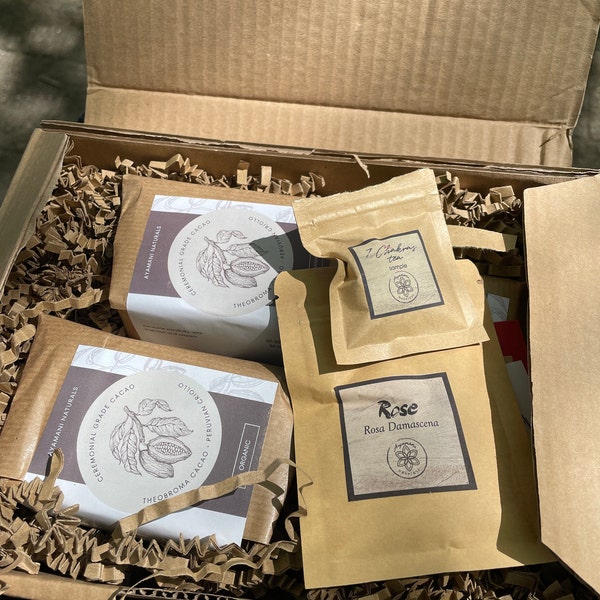 CEREMONIAL CACAO BLOCK: Peruvian Raw Cacao Paste, Organic 100% Criollo ...