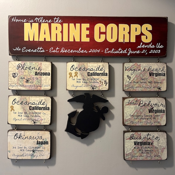 Army Sign Duty Station Sign home is Where the ARMY Sends Us Large Sign ...