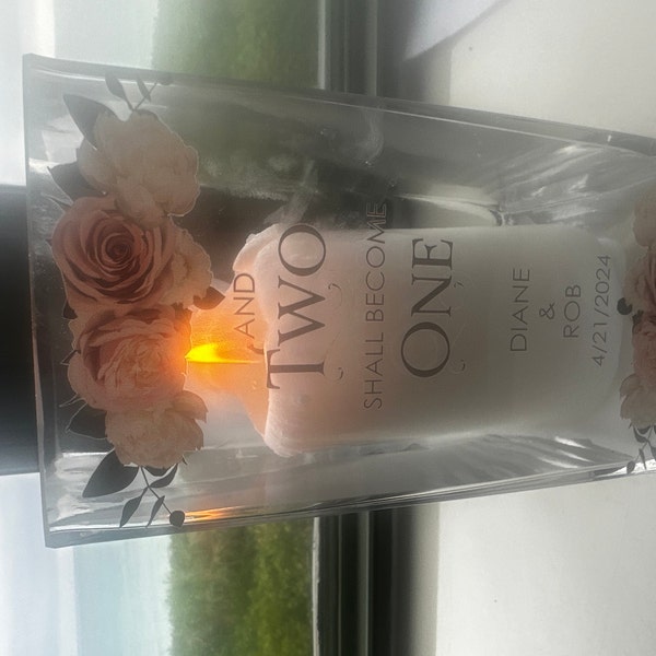 Custom Unity Set for Wedding, Unity Set Personalized, Handmade Unity ...