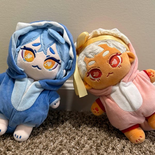 Customized Anime Plush Dolls, Custom Plush Doll, Plush Commissions - Etsy