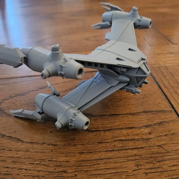 Babylon 5 Starfury Spaceship - 6" Model - SA-23E Mitchell-hyundyne Ship ...