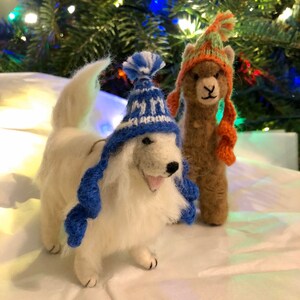 Needle Felted Great Pyrenees Dog Sculpture: Real Alpaca Fiber - Etsy