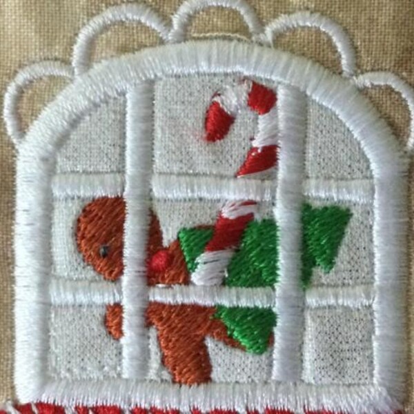 Set Mini Christmas Embroidery, Set Christmas Embroidery, Mini Christmas ...