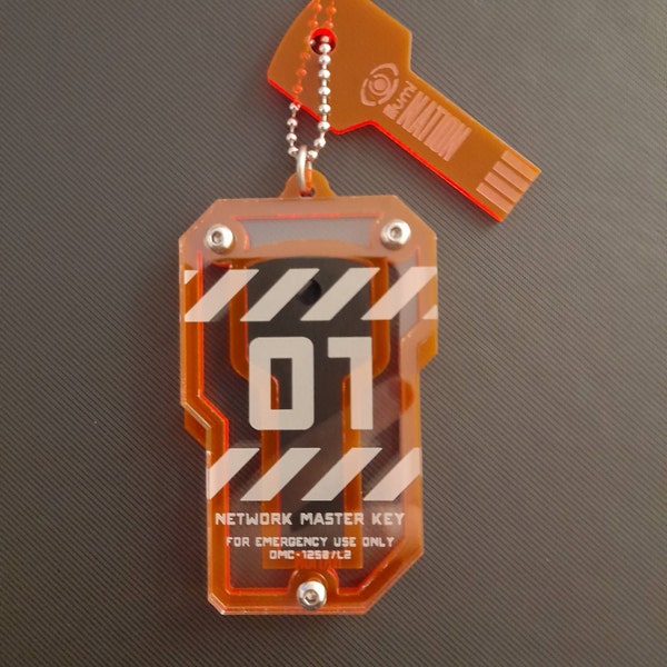 Cyberpunk Emergency Access Key Necklace Pendent - Etsy