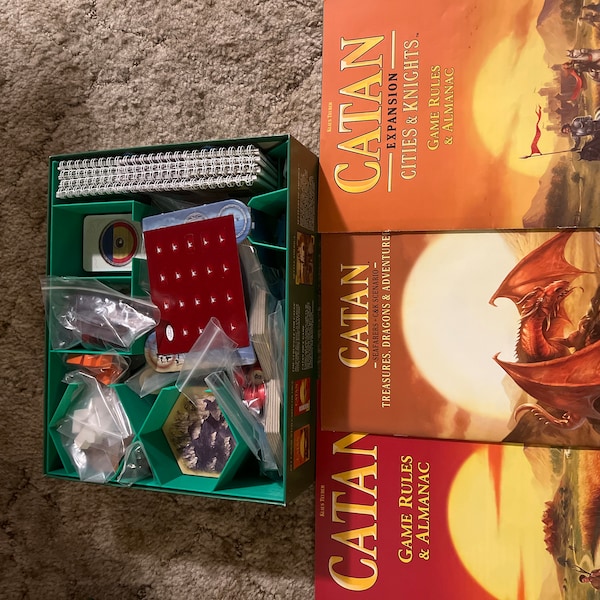 Catan Cities and Knights Storage Trays - Etsy
