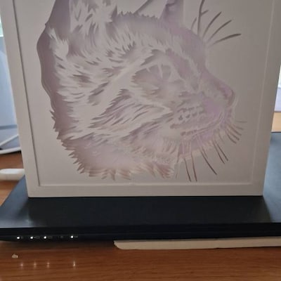 Cats Paper Cut Light Box Template, Shadow Box, 3D Papercut Lightbox Svg ...
