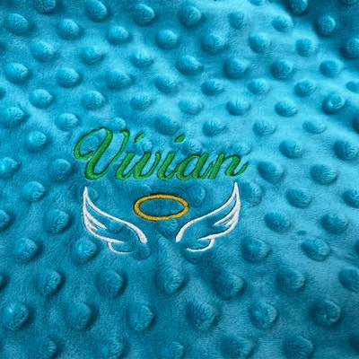 BOGO Free Mini Halo Embroidery Design Mini Angel Wings Embroidery ...