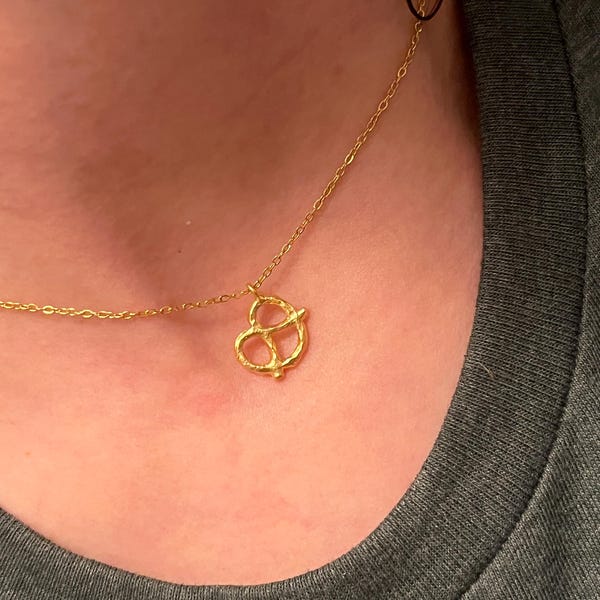 Cherry Blossom Necklace With Pink Rosaline Swarovski Pearl, Sakura ...