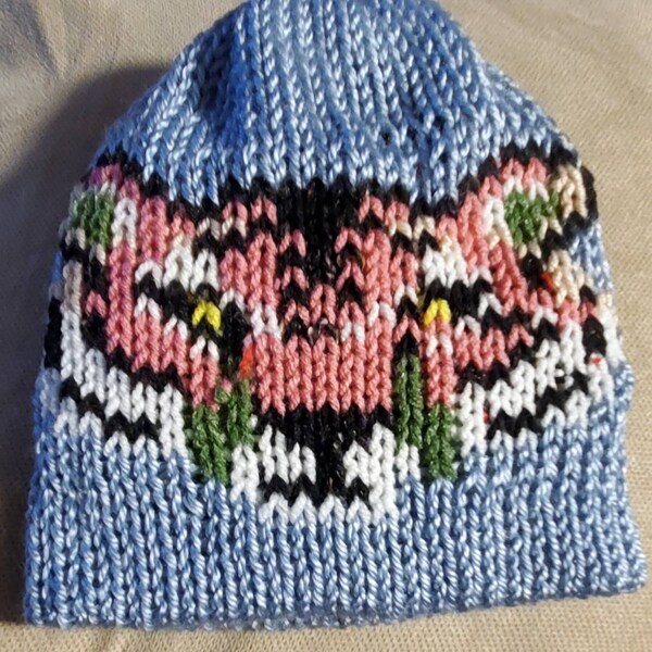 Addi Skull Knit Ear Warmer Pattern: Circular Knitting Machine, Digital ...